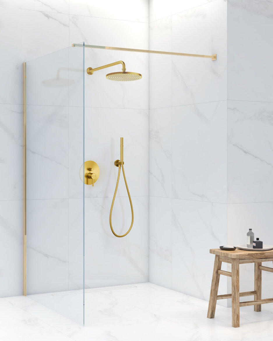 Eolica Single Lever Concealed Shower Mixer with Rainshower FCP 1827S ...