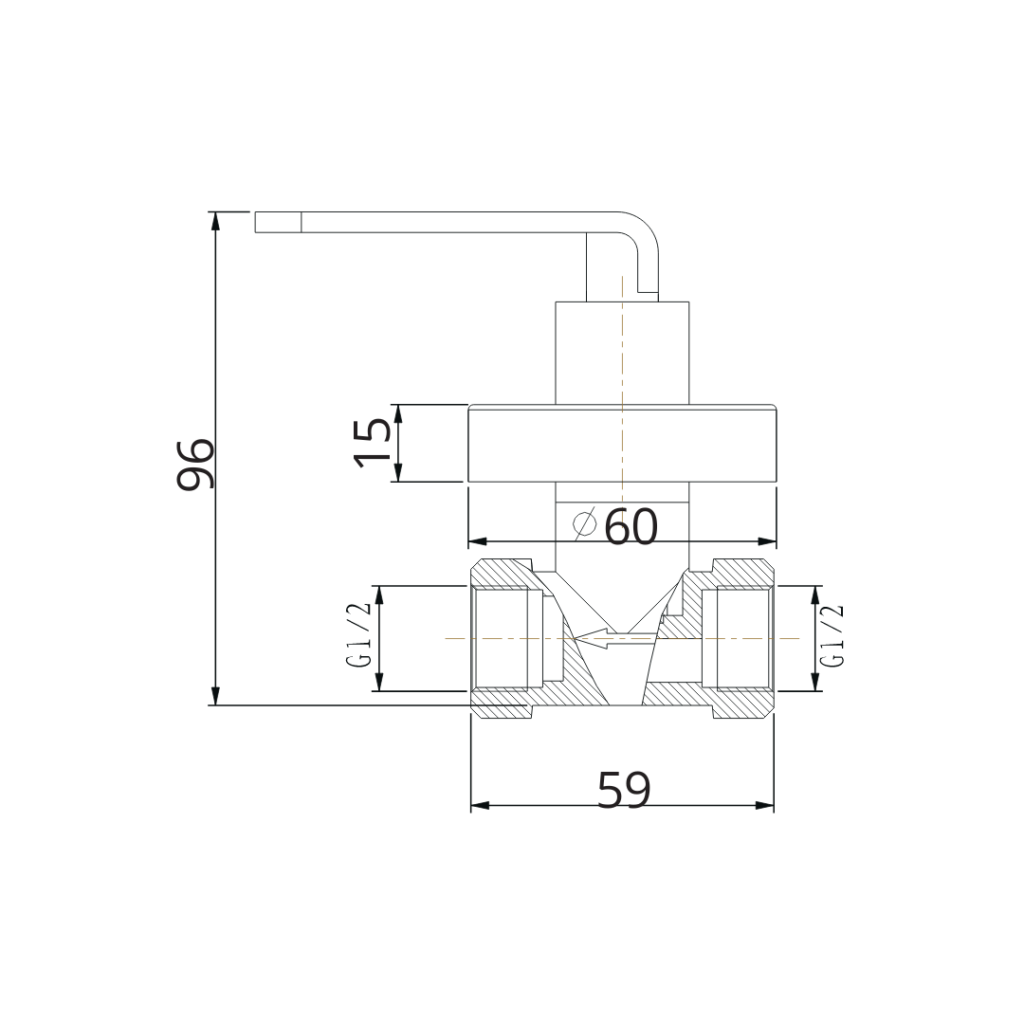 Stop Valve Neptune 1/2" FCP 6279 - Paloma Official Website