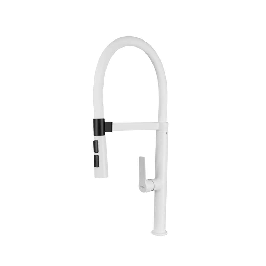 Single Lever Pillar Sink Mixer With Magnetic Holder Berlin FCP 2552 ...